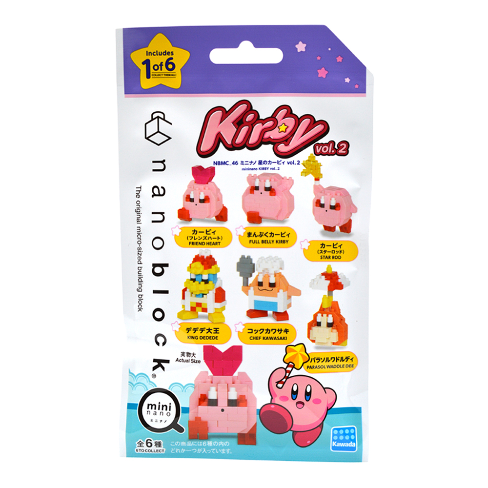 나노블럭 Nbmc46 별의 커비 2탄 단품 ※ 6개 구매 시 1박스 발송 모든 종류 롯데면세점 긴자 일본직구